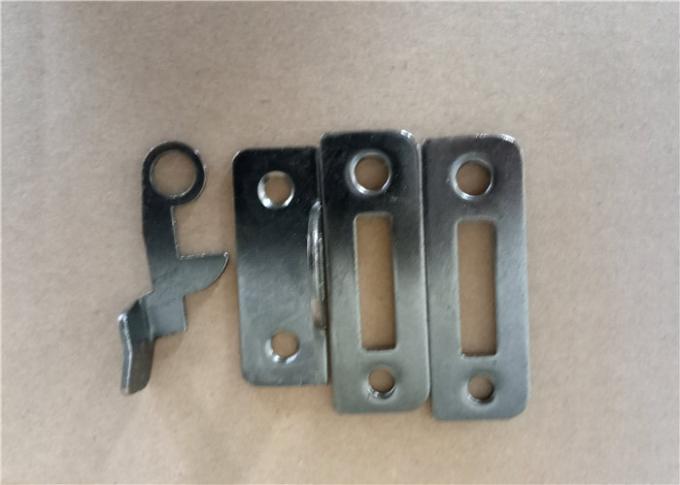 Black / Silver Funeral Coffin Latch , Customized Adult Iron Coffin Lock