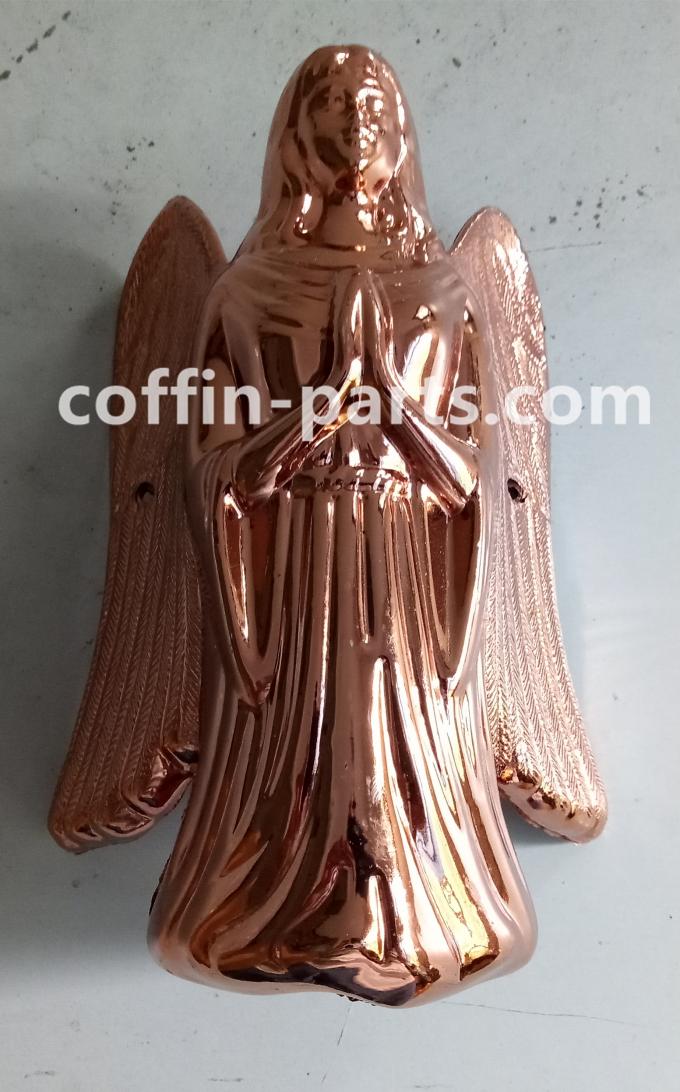 Copper Coffin Furniture Casket Corners Plastic Angel Pattern American Style
