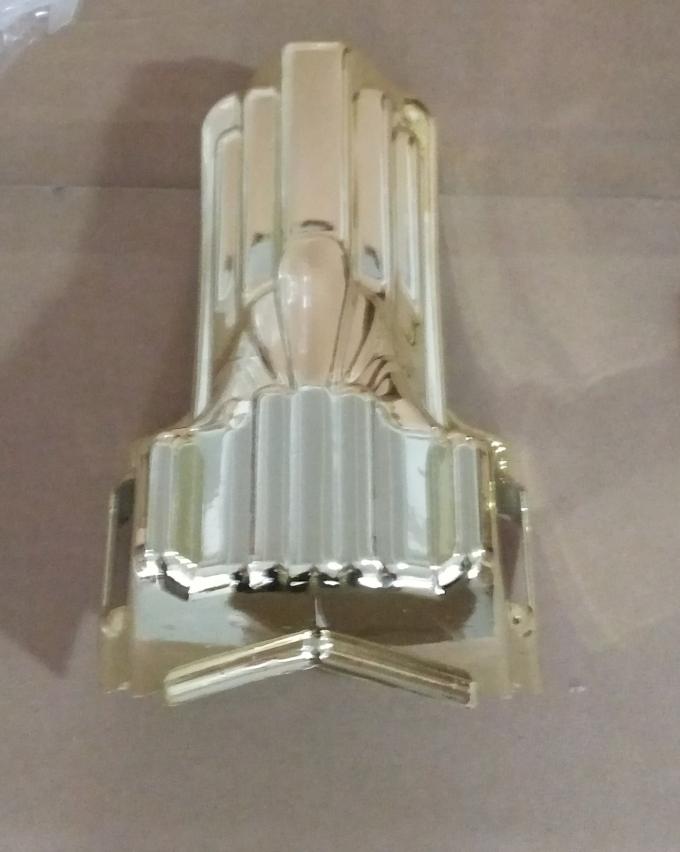 Vintage Type Coffin Parts Casket Corners With PP ABS Plastic Material